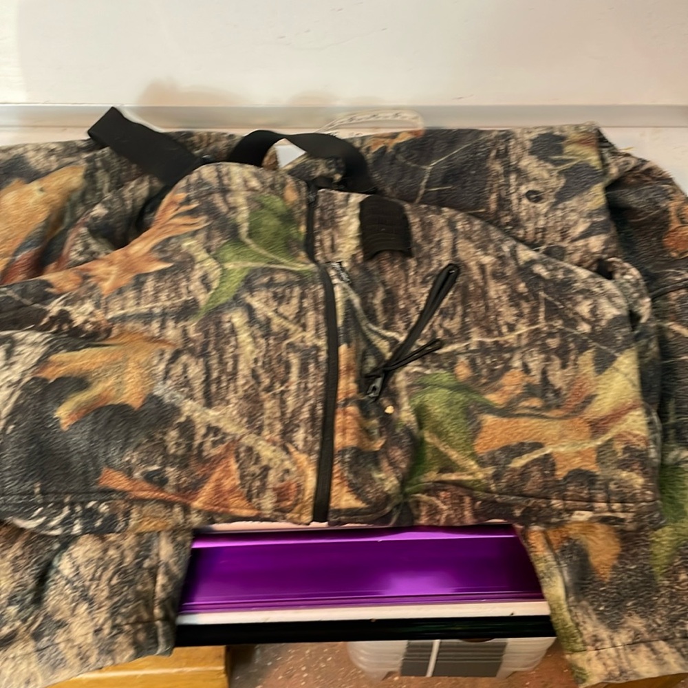 Mens Camouflage Hunting Bib Overalls Size 2xl - Gem